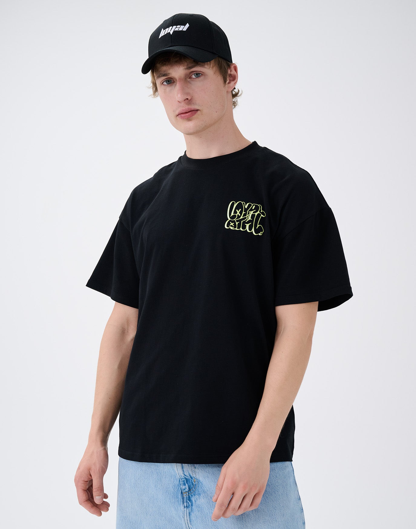 Bubble Graffiti T-Shirt Black